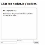 Ejemplo NodeJS con Socket.io – Diegorys